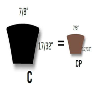 C133B V09 BANDA TRAPEZOIDAL 743 20 30 ZHUPING - OSUNA BALERO ...