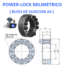 PL030X055 AS POWER-LOCK TSUBAKI INTERIOR d:30mm EXTERIOR D:55mm LARGO L ...