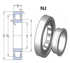NJ208-E-XL-TVP2 RODAMIENTO FAG d=40mm D=80mm B=18mm - OSUNA BALERO ...