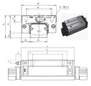 LAH30ANZ BALERO LINEAL NSK ESTÁNDAR NUMERO NUEVO NAH30ANZ - OSUNA ...