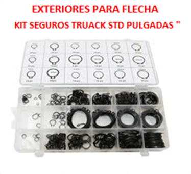 KIT SEGURO TRUACK EXTERIORES VARIAS MEDIDAS EN PULGADAS - OSUNA BALERO ...
