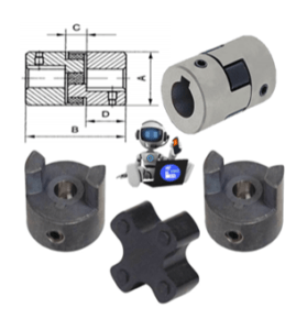 L050 COPLE LOVEJOY TIPO L DE ACERO BARRENO PILOTO 1/4"* EXTERIOR A=27 ...