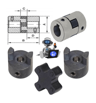 L070 COPLE LOVEJOY TIPO L DE ACERO BARRENO PILOTO 1/4"* EXTERIOR A=34 ...