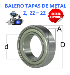 6310-2Z/C3 RODAMIENTO SKF d=50mm D=110mm A=27mm - OSUNA BALERO DISTRIBUIDOR INDUSTRIAL ( OBD )