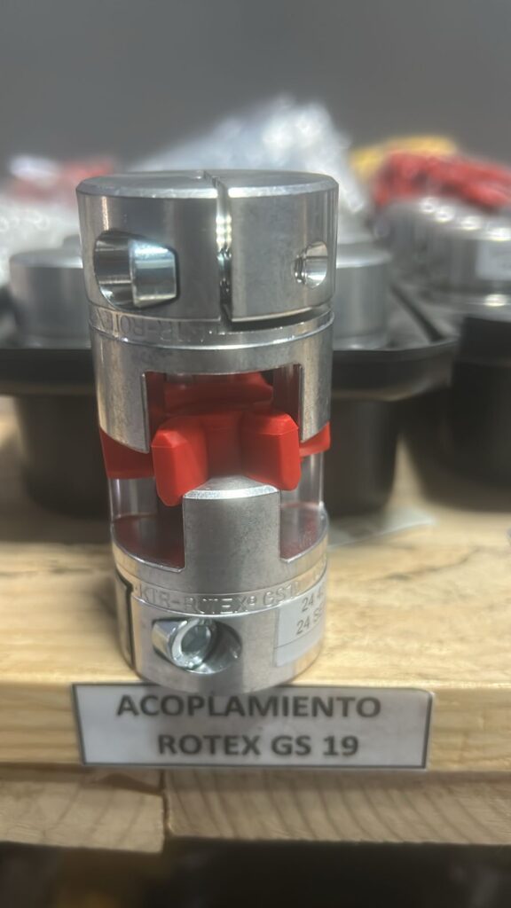 GS-19 2.0 COPLE ROTEX KTR DE ALUMINIO MAZAS ( 1A ) RECTAS CLAMP PILOTO ...