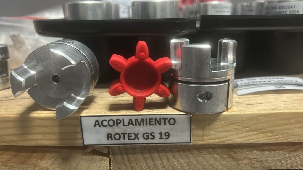 GS-19 2.0 COPLE ROTEX KTR DE ALUMINIO MAZAS ( 1A ) RECTAS CLAMP PILOTO ...