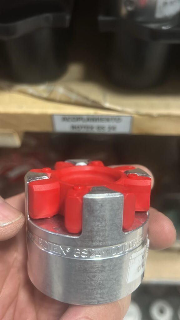 GS-24 2.5 COPLE ROTEX KTR DE ALUMINIO MAZAS ( 1A ) RECTAS CLAMP PILOTO ...